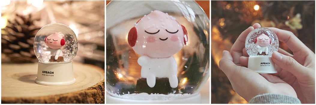 【신상대첩】 카카오의 역대급 크리스마스 신상 소복소복 눈이 내리는 스노우볼과 오르골이 왔어